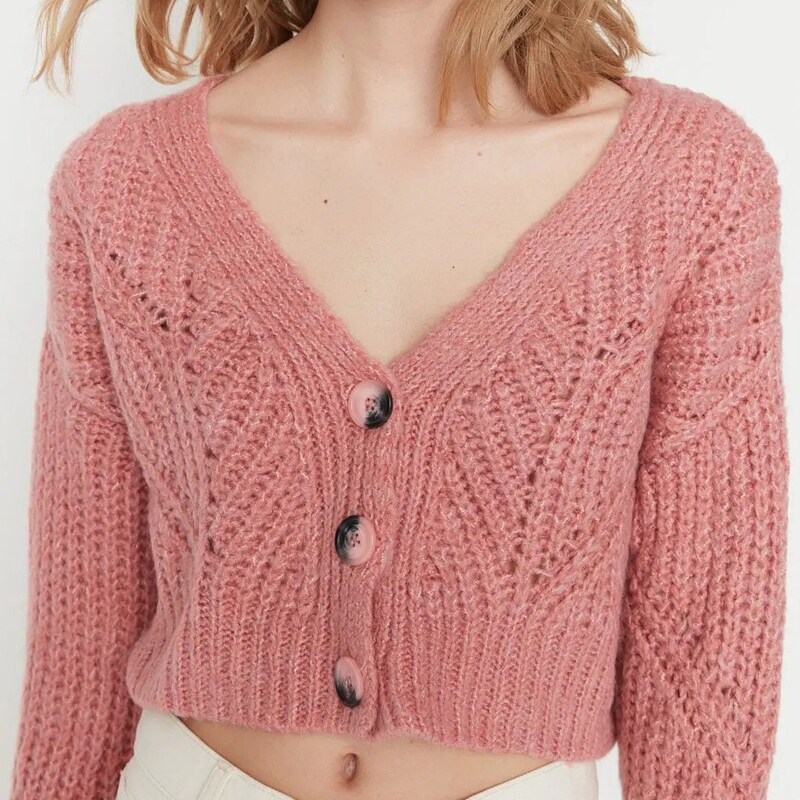 Knit Cropped Sweater - Etsy