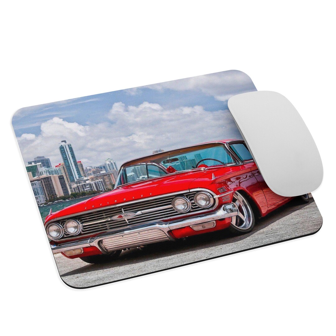 Impala Classic Car Computer Mouse Pad - Etsy