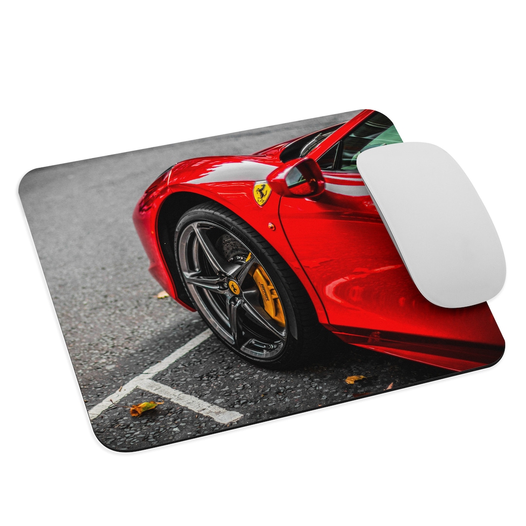 Ferrari Computer Mouse Pad - Etsy