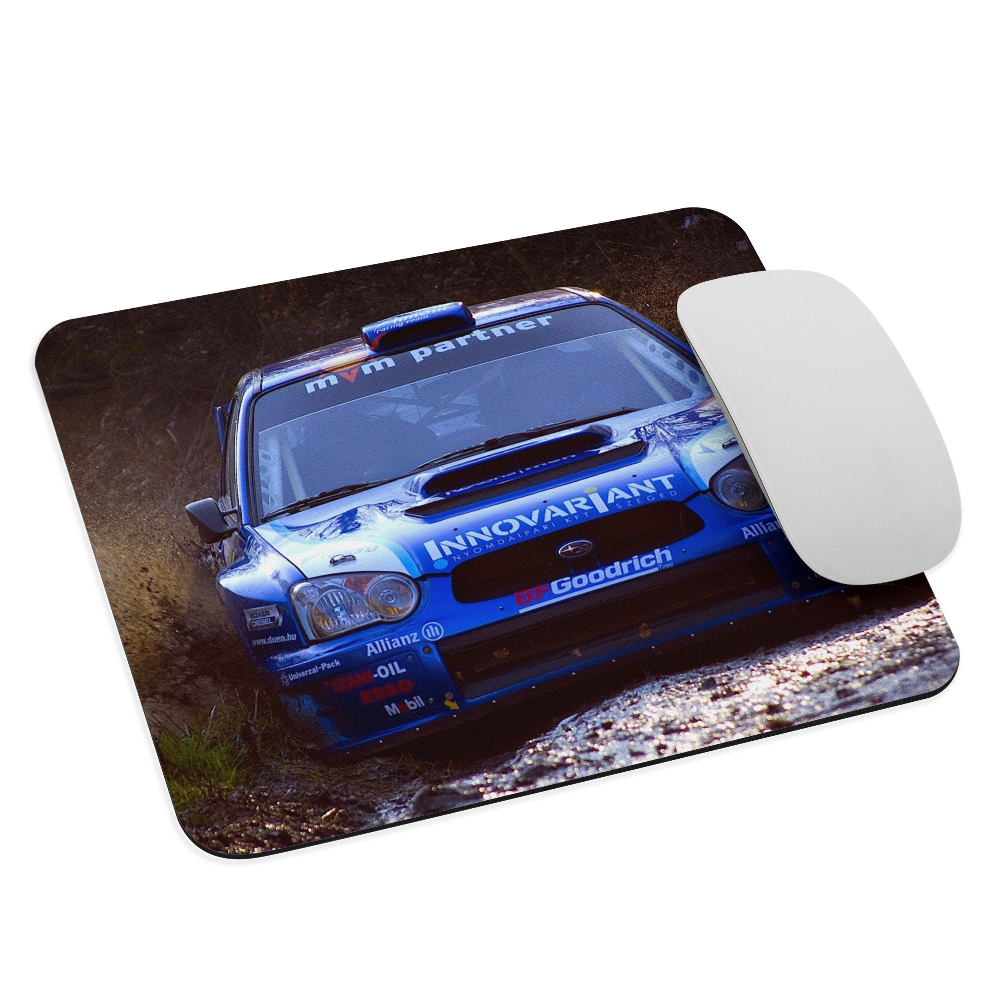 Subaru STI Racing Car Computer Mouse Pad - Etsy