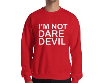 Not Daredevil Sweater - Etsy