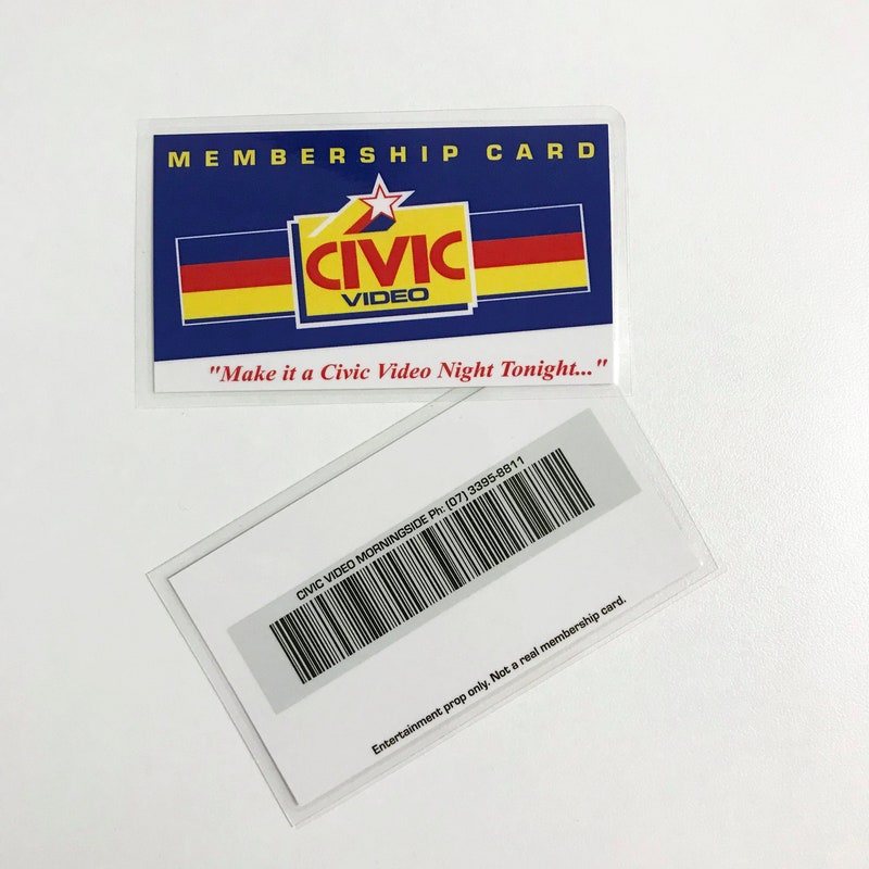 Blockbuster Membership Card - Etsy