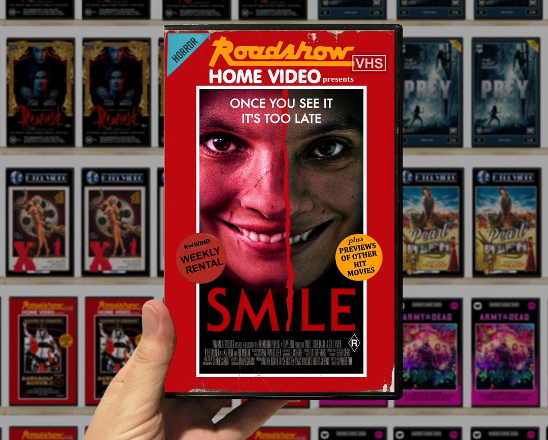 Smile VHS 2022 Custom VHS 80s Style Australian VHS Slick - Etsy Ireland