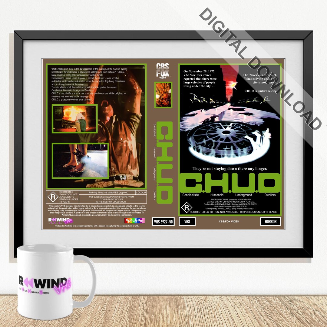 C.H.U.D. Cannibalistic Humanoid Underground Dwellers 1984 Digital ...