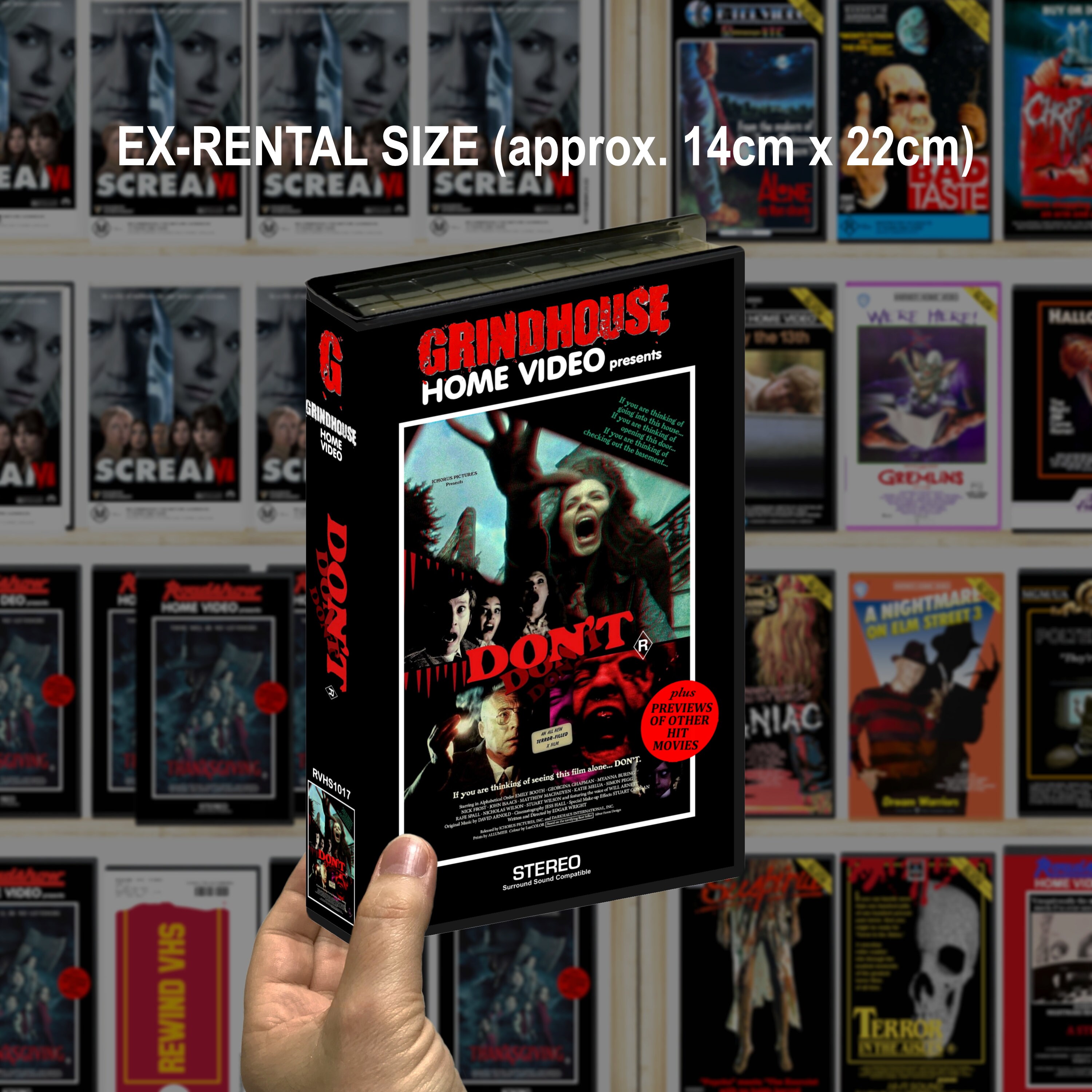 Don't 2007 Custom Digital Download VHS Insert Grindhouse - Etsy