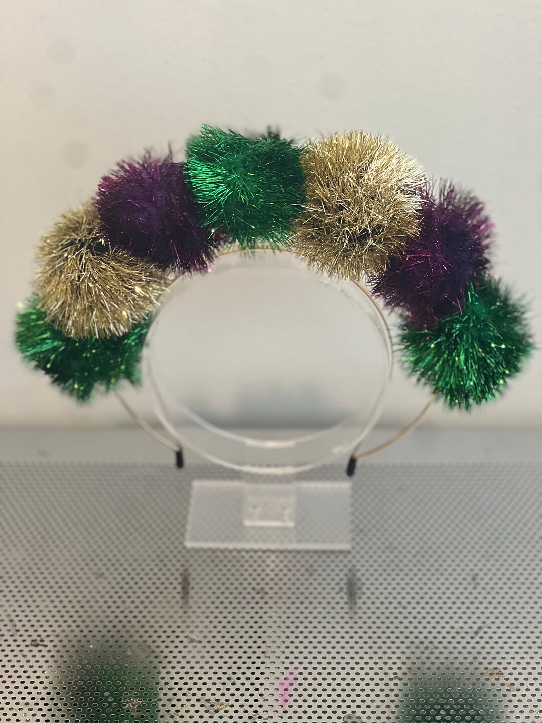 Mardi Gras Poms - Etsy