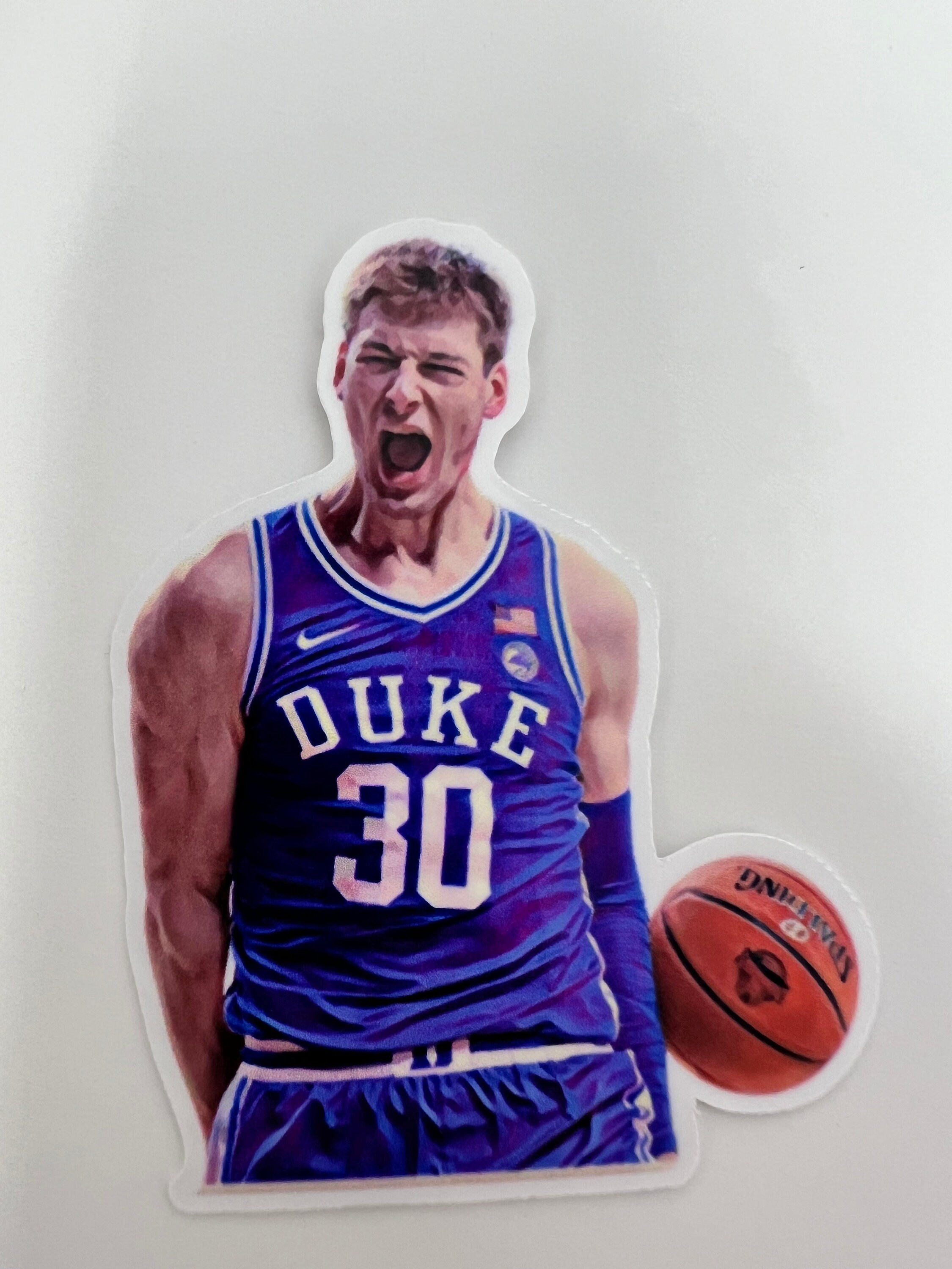 Kyle Filipowski Duke Sticker / Duke Decal / Filipowski Blue Devils ...