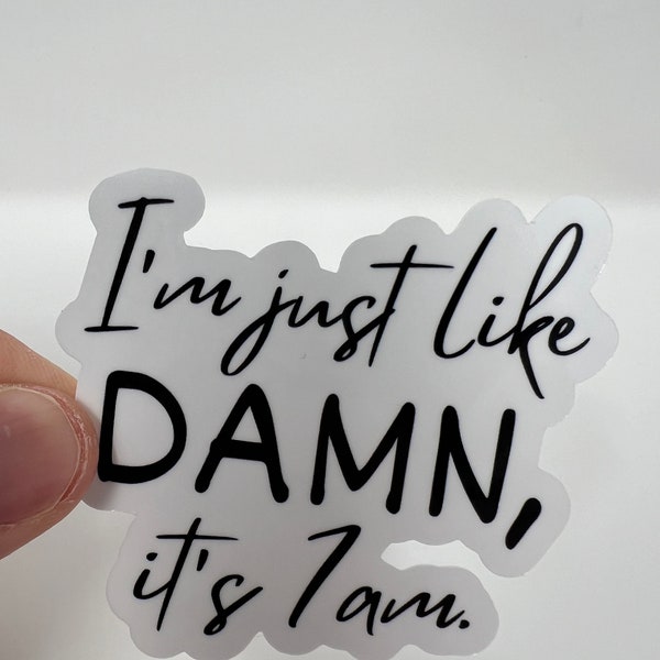 Lyric Sticker - Etsy