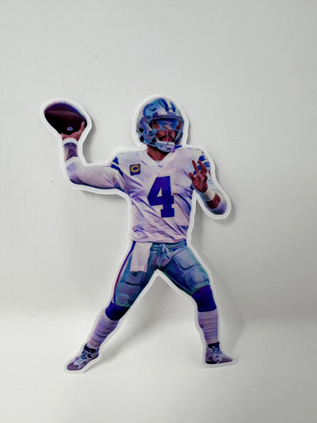 Dak Prescott Decal Vibrant Team Colors, Great for Personalizing Gear ...