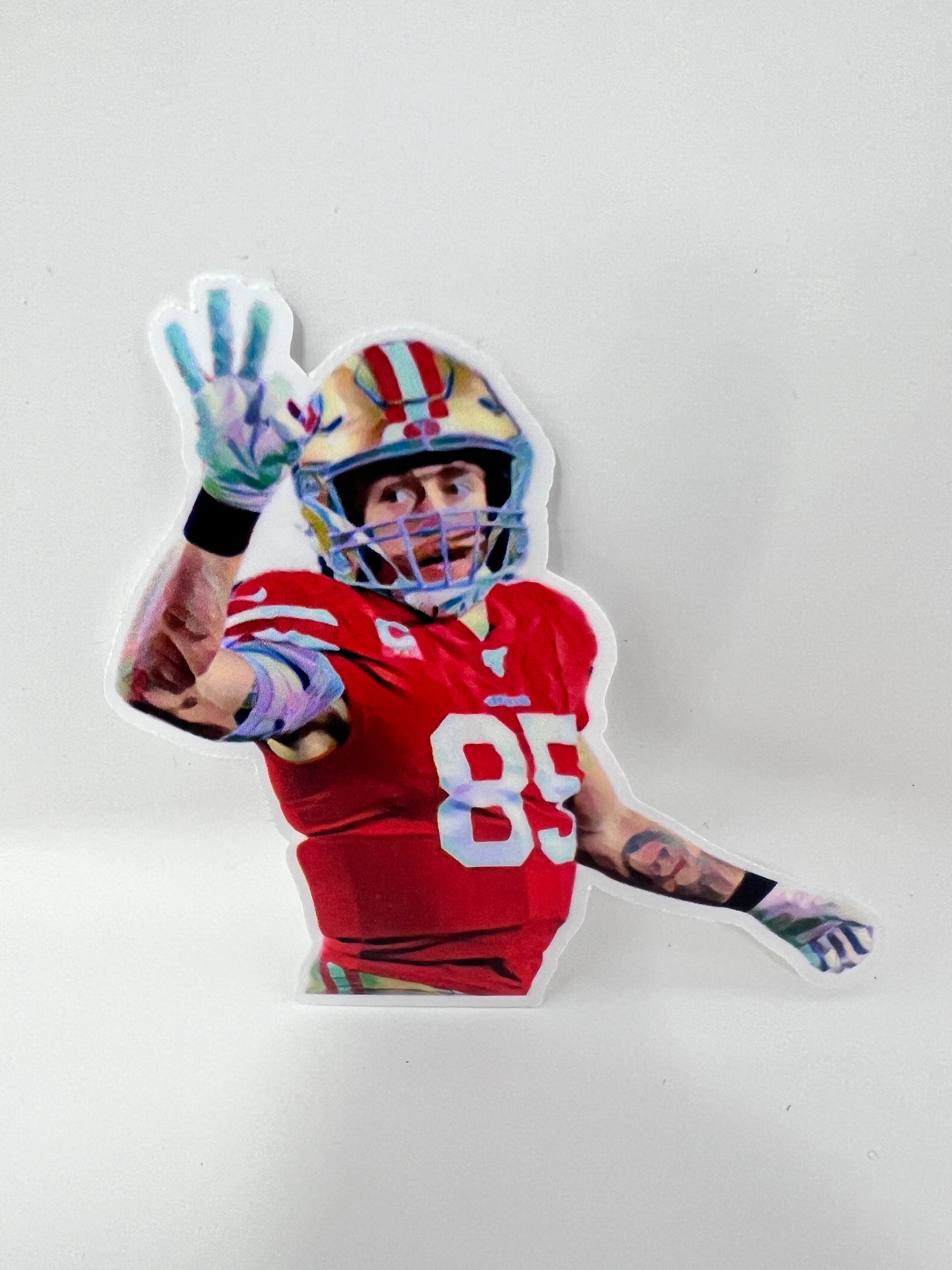 George Kittle Vinyl Sticker / San Francisco Decal / Niners Fan Gift ...