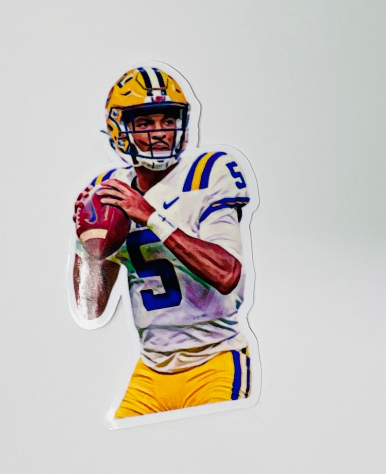 Jayden Daniels Sticker / LSU Decal / Louisiana / Tiger / Football Fans ...