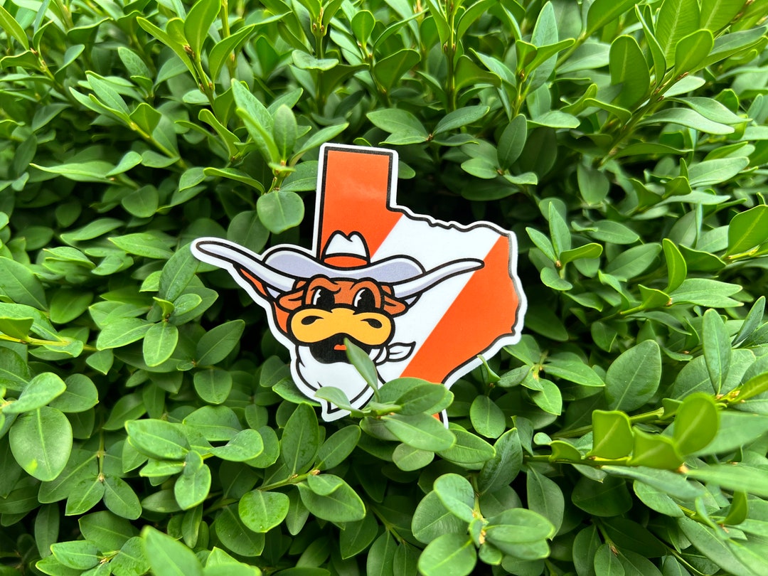 Texas Longhorn Sticker, Bevo Sticker, UT Fan Gift, College Football ...