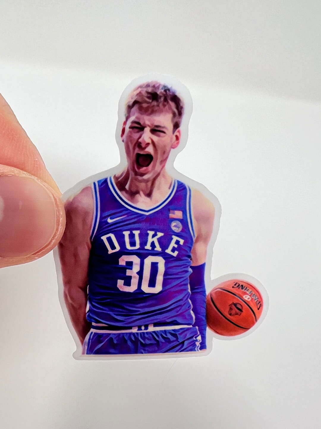 Kyle Filipowski Duke Sticker / Duke Decal / Filipowski Blue Devils ...