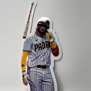 Fernando Tatis Jr Bat Flip Vinyl Sticker, 3 El Niño Decal for Padres ...