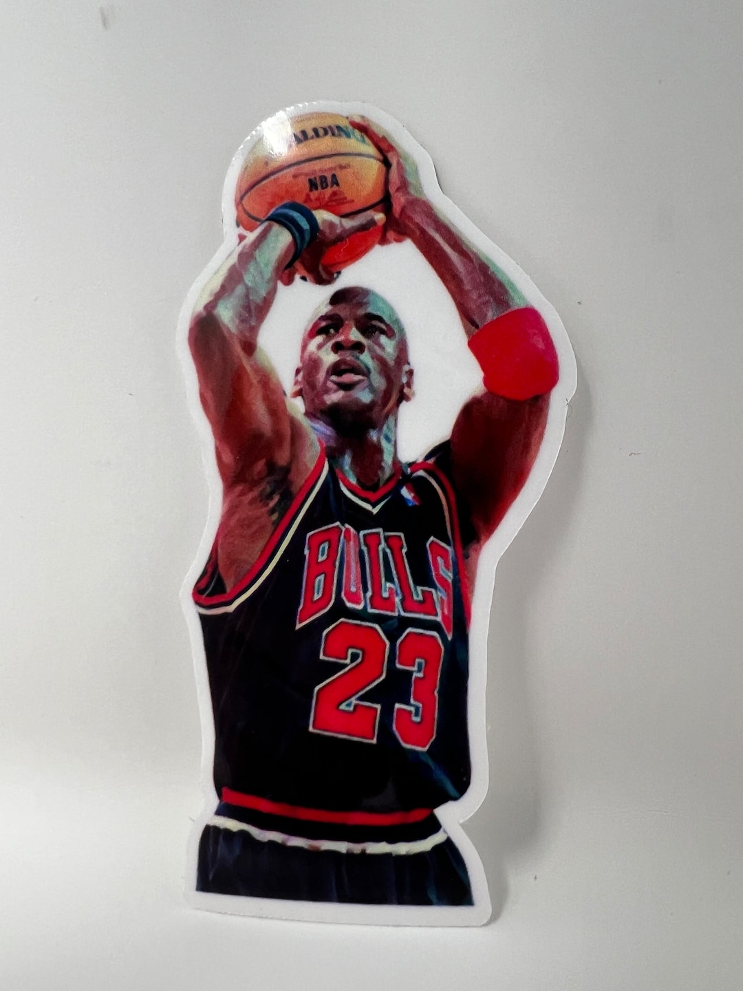 Michael Jordan Jumpshot Vinyl Sticker, MJ / Air Jordan Chicago Decal ...