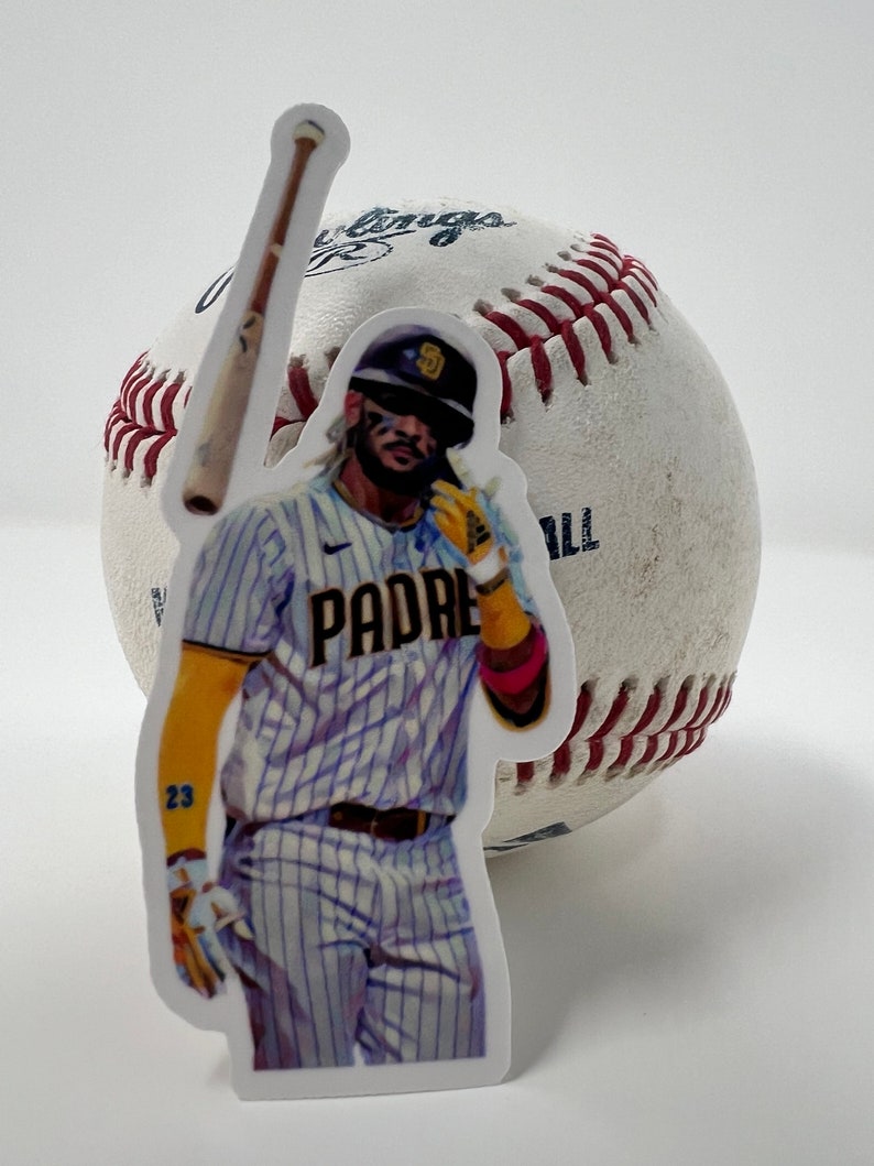 Fernando Tatis Jr Bat Flip Vinyl Sticker, 3 El Niño Decal for Padres ...