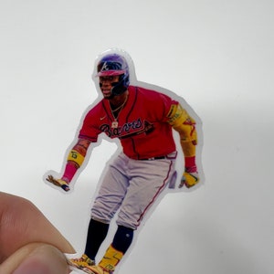 Ronald Acuna Jr Atlanta Braves Vinyl Sticker 2.5 Great Gift Idea for ...