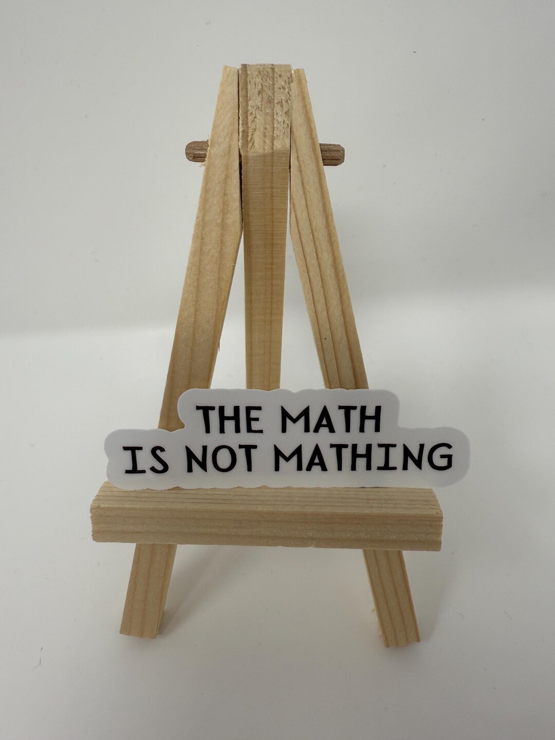 The Math is Not Mathing Sticker Funny 3 Inch Decal for Teachers ...