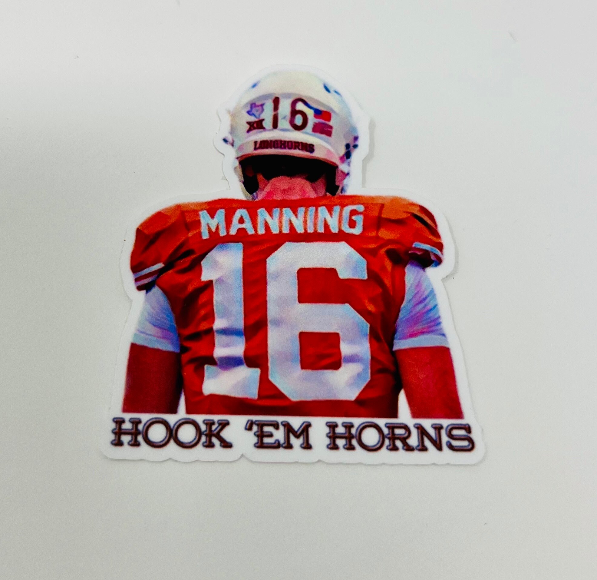 Arch Manning Texas Sticker, Arch Manning Longhorns Sticker - Etsy