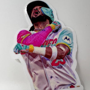 Fernando Tatis Jr Celebration Vinyl Sticker 2.5", El Niño Decal ...