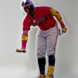 Ronald Acuna Jr Atlanta Braves Vinyl Sticker 2.5 Great Gift Idea for ...