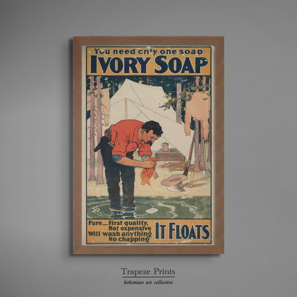 Vintage Soap Wall Art - Etsy UK