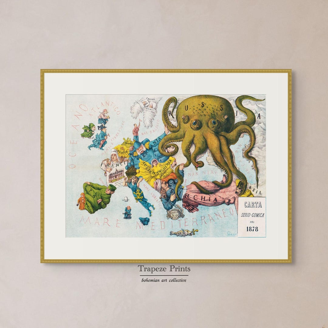Antique World Map Digital Download Print | Vintage Nautical Marine ...