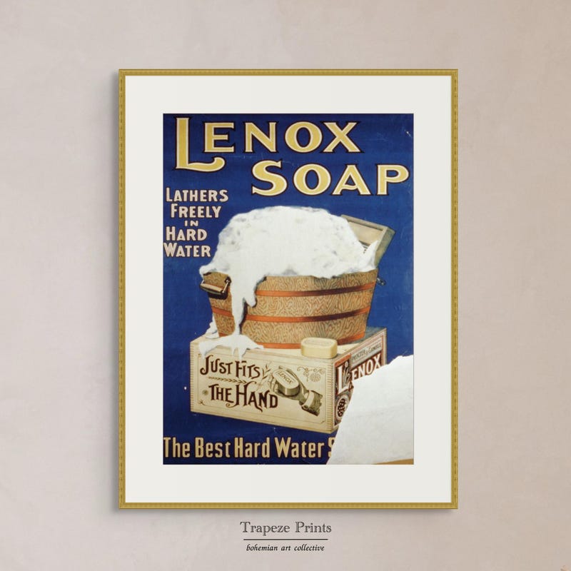 Soap Advertisement - Etsy