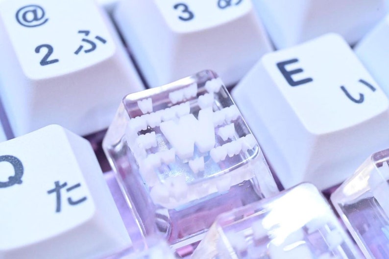 WASD Artisan Keycap, Custom Keycaps, Resin Keycap, Artisan Keycaps ...