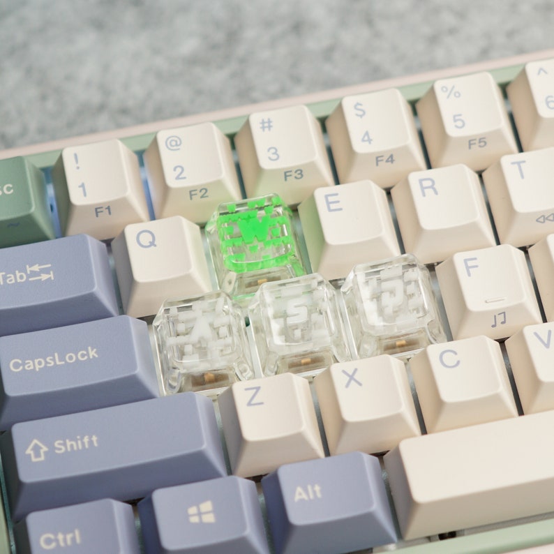 WASD Artisan Keycap, Custom Keycaps, Resin Keycap, Artisan Keycaps ...