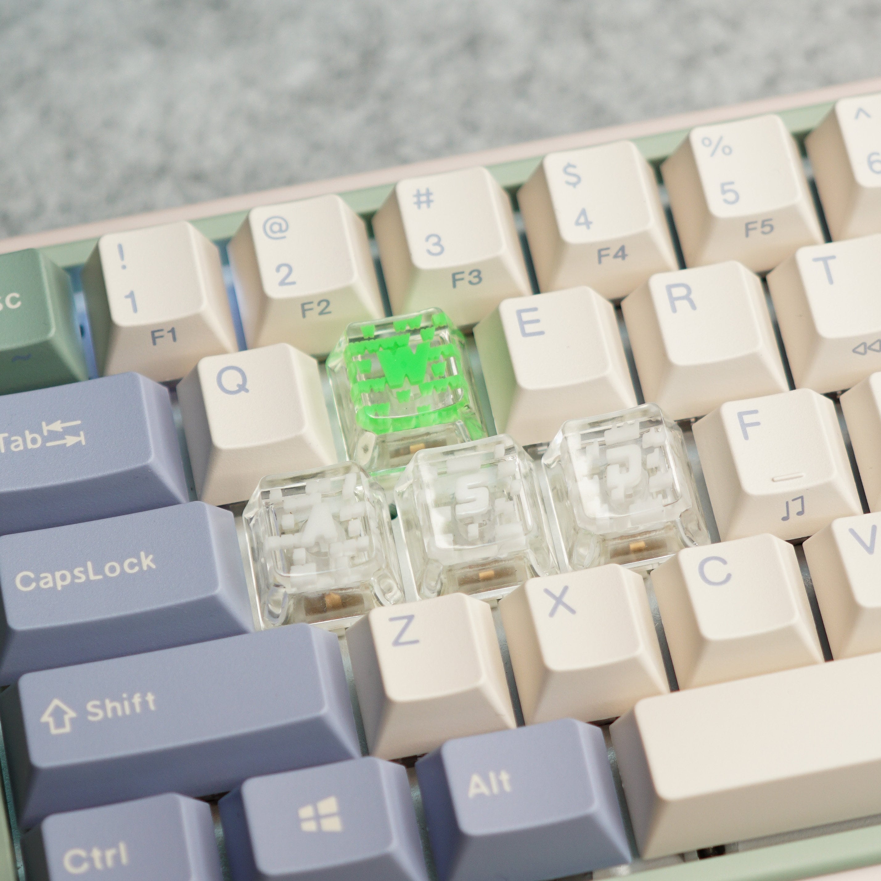 WASD Artisan Keycap, Custom Keycaps, Resin Keycap, Artisan Keycaps ...
