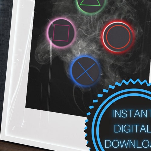 Switch Games Controller Wall Art Games Room Gaming - Etsy