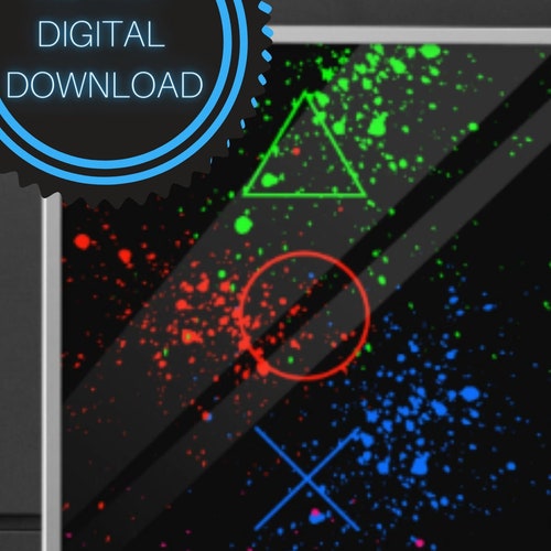 Switch Games Controller Wall Art Games Room Gaming - Etsy