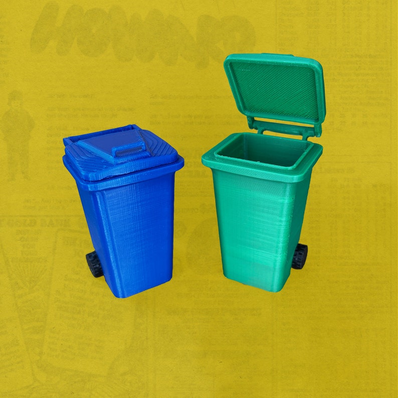 Handcrafted 1/10 Scale Waste Management System - RC Garage Enhancements ...