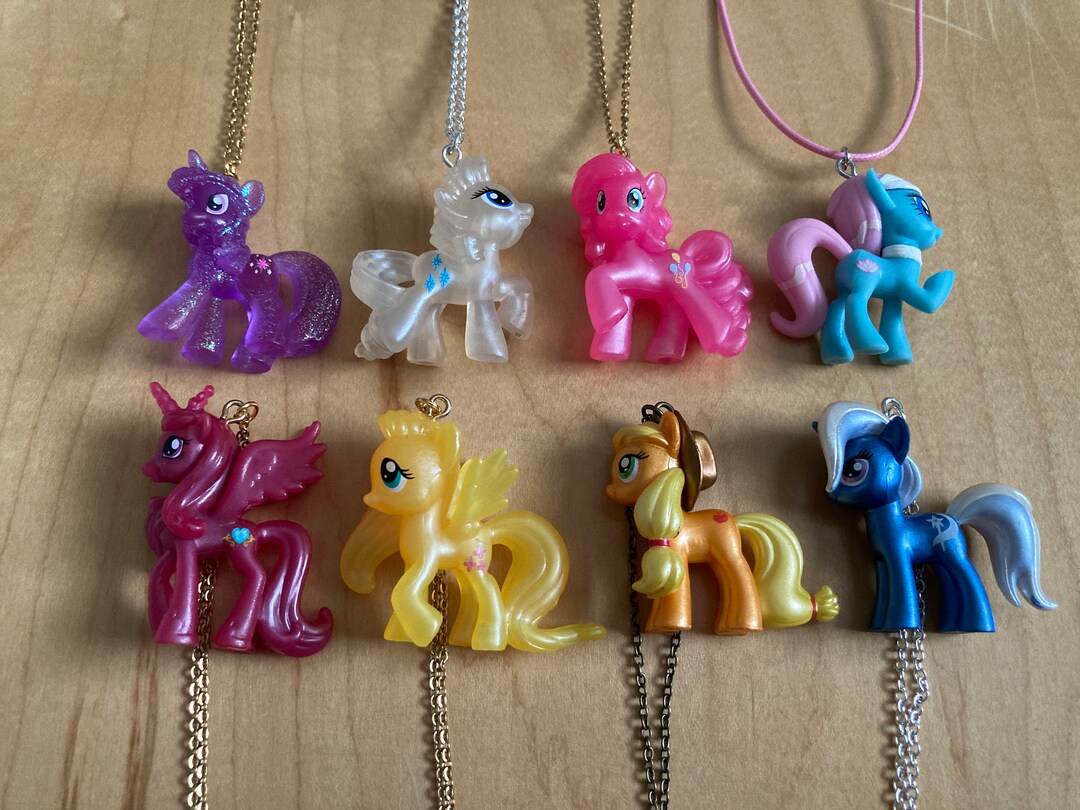 MLP Necklace My Little Pony Fluttershy Twilight Sparkle Princess ...