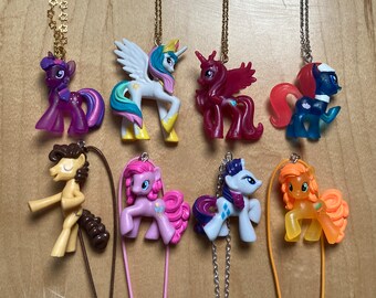 MLP Necklace Handmade My Little Pony New Nickel-free Pinkie Pie ...