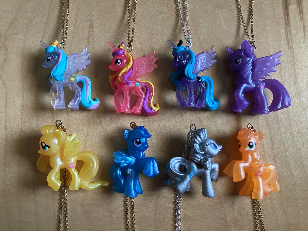 MLP Necklace My Little Pony Princess Celestia Luna Cadance Twilight ...