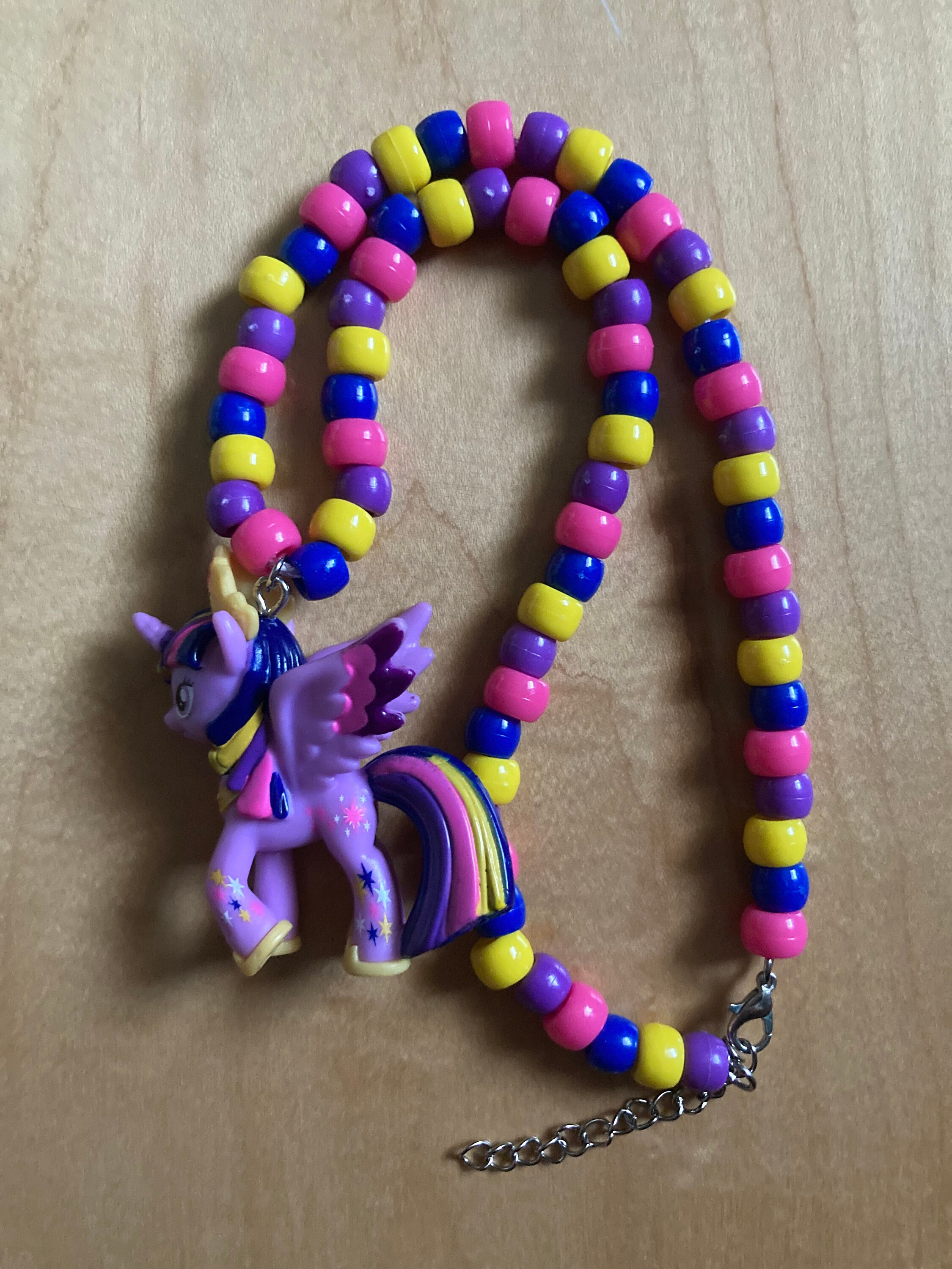 MLP Kandi Necklace My Little Pony Rave Scene New Nickel-free Twilight ...