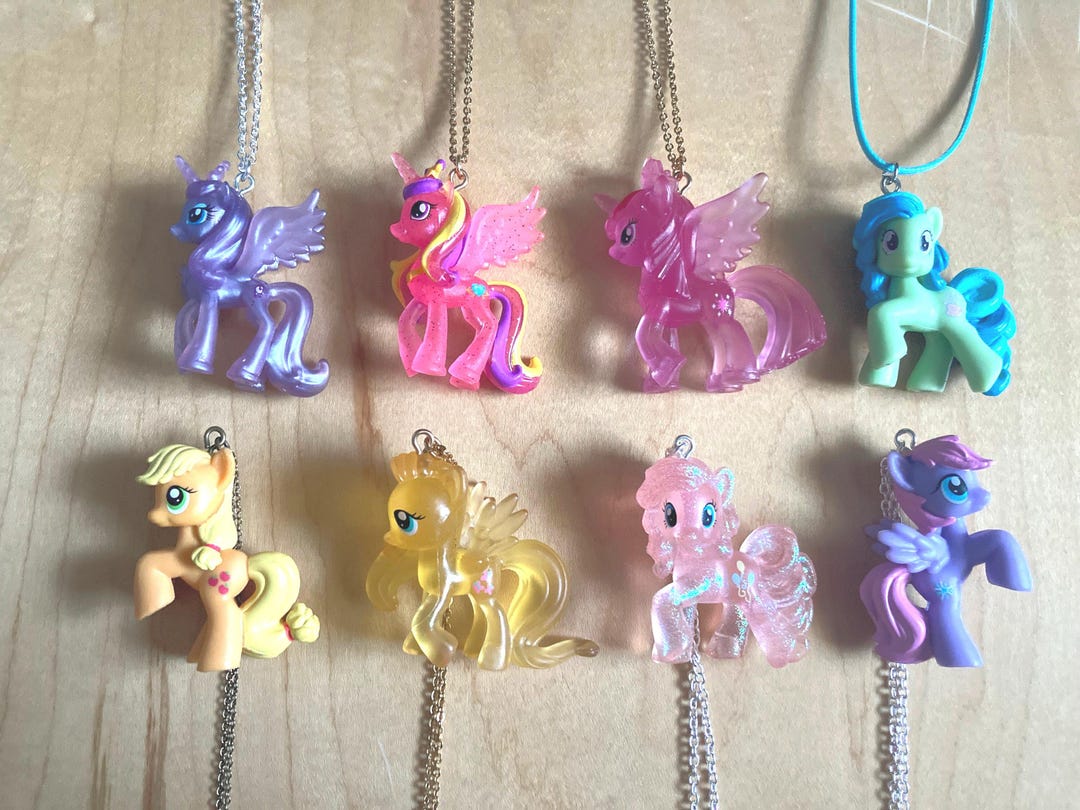 MLP Necklace My Little Pony Cute Princess Luna Cadance Twilight Sparkle ...