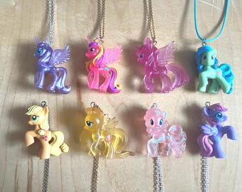 MLP Necklace My Little Pony Princess Luna Celestia Cadance Twilight ...