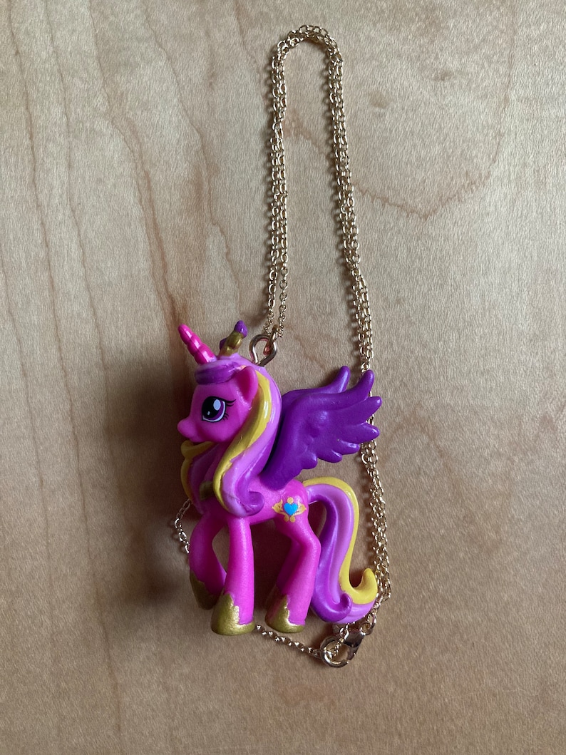 MLP Necklace My Little Pony Cadance Luna Twilight Princess - Etsy