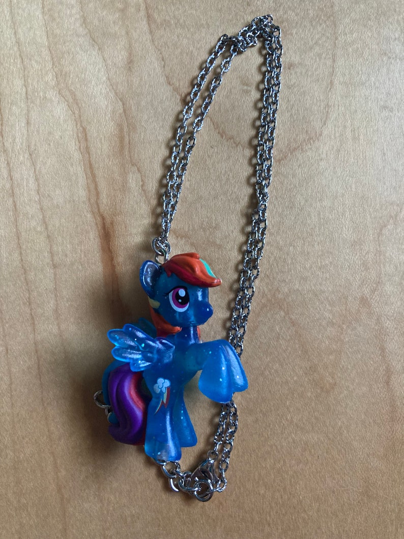 MLP Necklace My Little Pony New Nickel-free Fluttershy Pinkie Pie ...