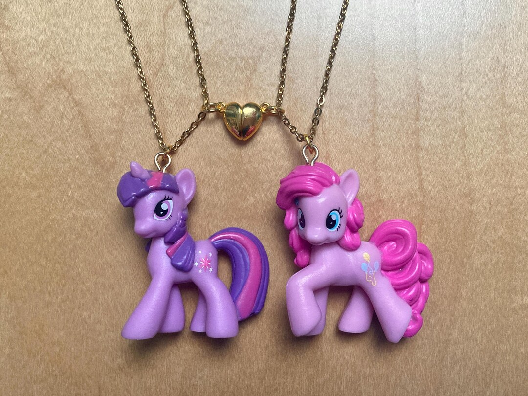 MLP Matching Necklaces My Little Pony Twilight Sparkle Pinkie Pie ...