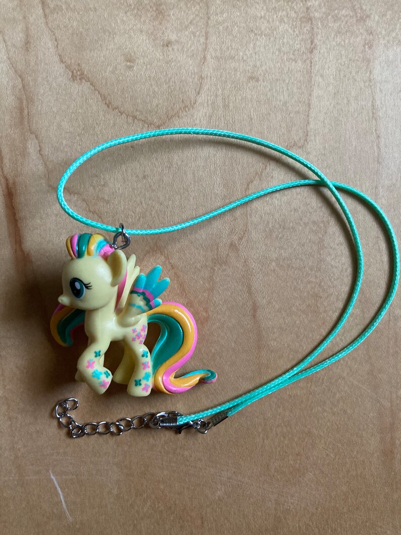 MLP Necklace My Little Pony New Nickel-free Fluttershy Pinkie - Etsy