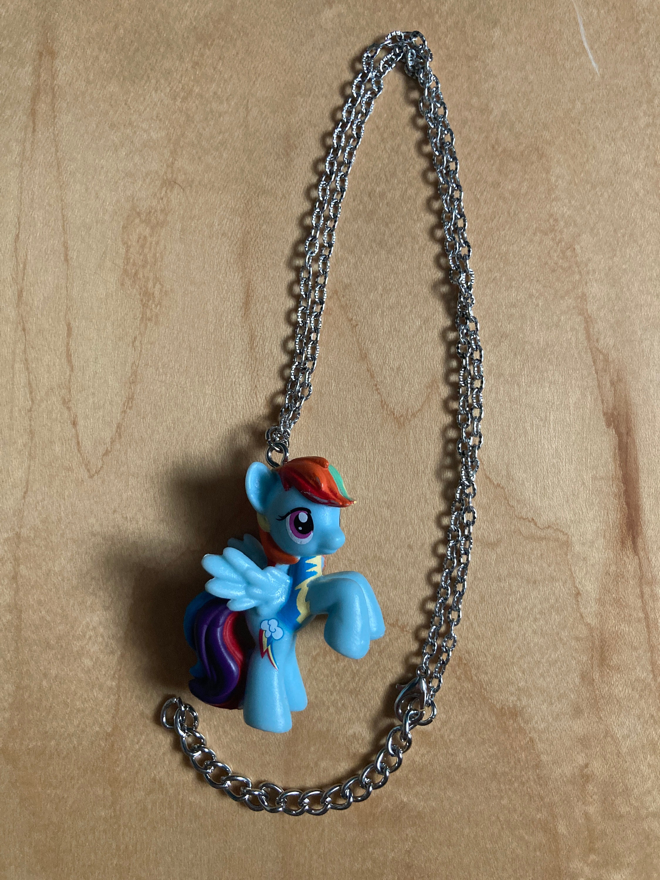 MLP Necklace My Little Pony Rainbow Dash Pinkie Pie Princess Luna ...
