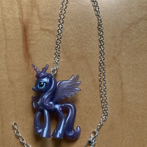 MLP Necklace My Little Pony Horse Cute Rarity Princess Cadance Luna ...