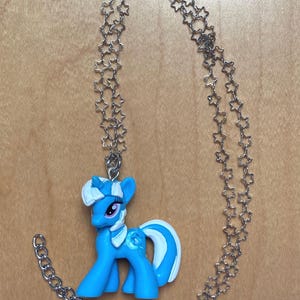 MLP Necklace My Little Pony Princess Alicorn Horse Unicorn Stars ...