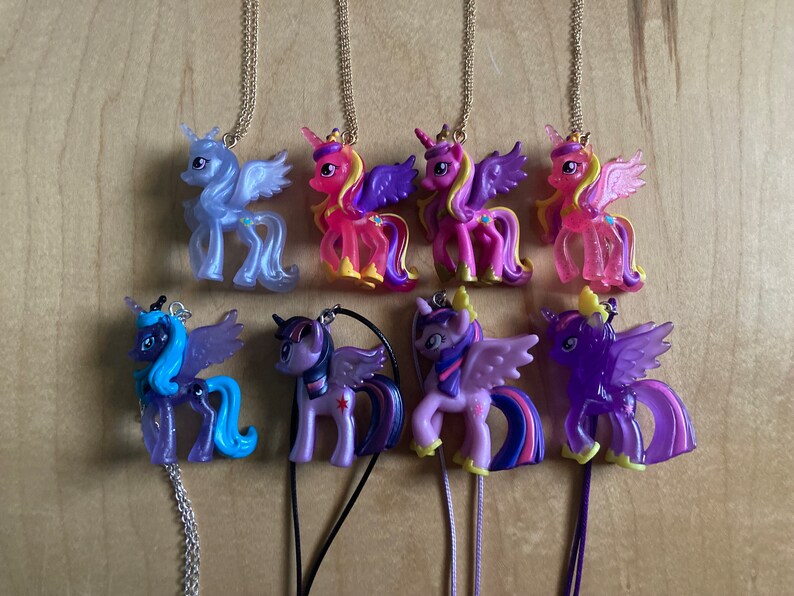 MLP Necklace My Little Pony Cadance Luna Twilight Princess - Etsy