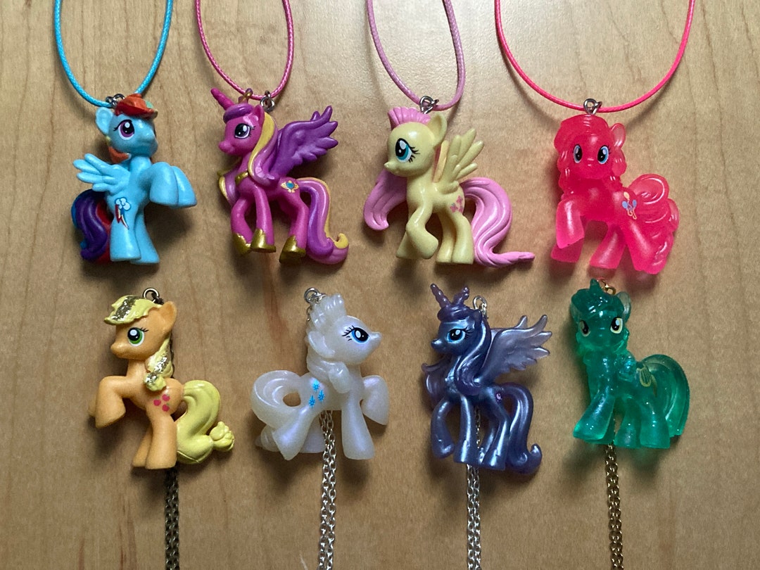 MLP Necklace My Little Pony Horse Cute Rarity Princess Cadance Luna ...
