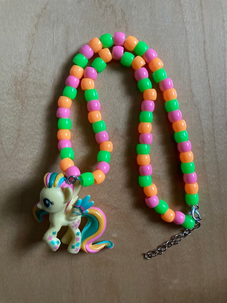 MLP Kandi Necklace My Little Pony Rave Scene New Nickel-free Twilight ...